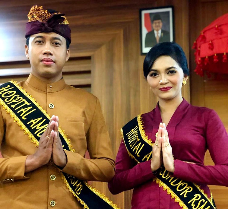 Yuda dan Dayu Mas Mahaning Ambassador RSBM Hospital 2019 - PATROLIPOST