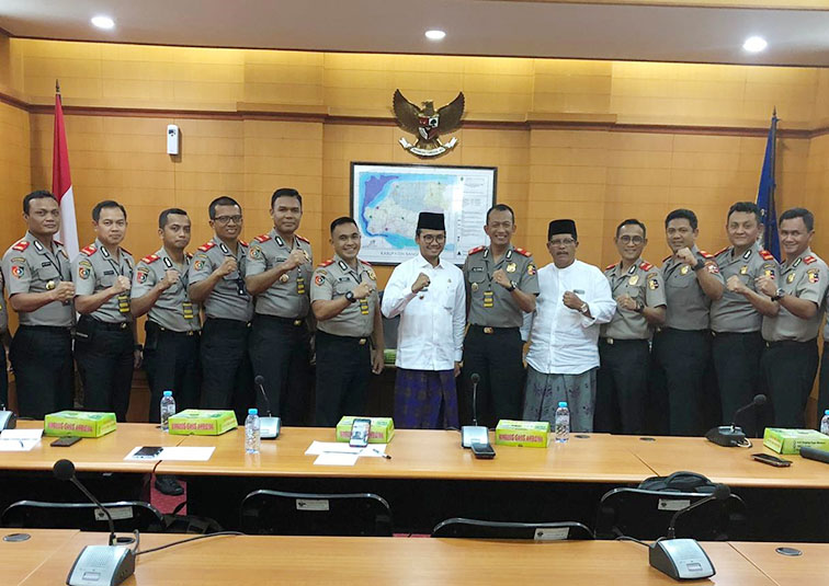 Serdik Sespimmen Polri Dikreg ke-59 Kunjungi Pemkab dan DPRD - PATROLIPOST