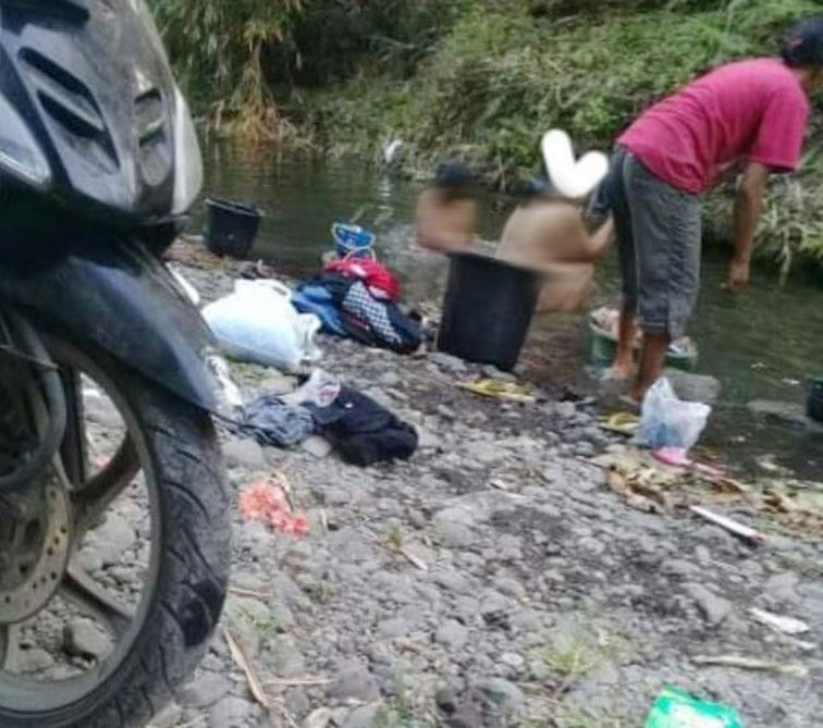 Foto Wanita Mandi Telanjang Di Sungai Picu Keributan Antar Warga Patrolipost