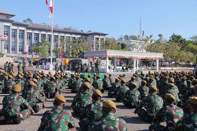 Pangdam Perintahkan Satgas Pamtas RI-RDTL Optimalkan Tugas - PATROLIPOST