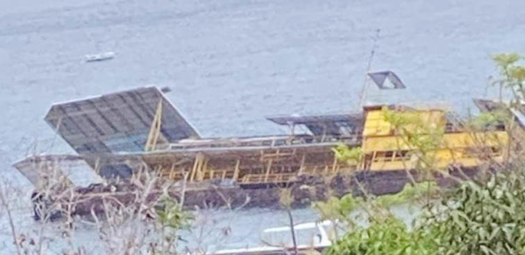 Ponton Bounty Cruise Tenggelam di Nusa Lembongan - PATROLIPOST