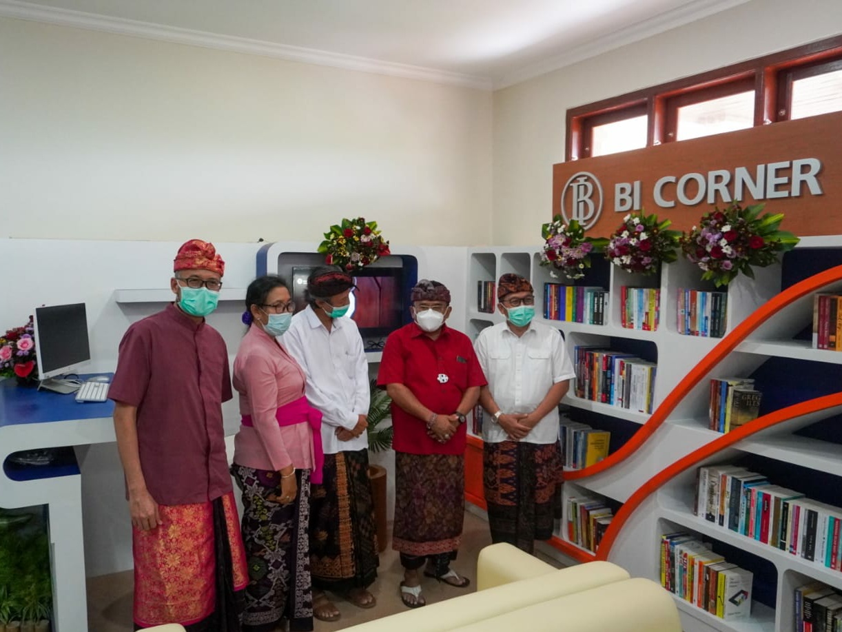 BI Corner KPw BI Bali Dukung Dunia Pendidikan - PATROLIPOST