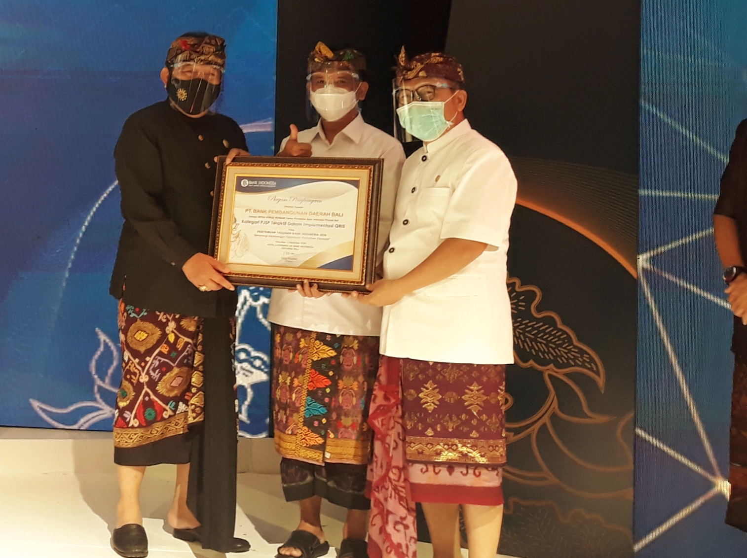 Penghujung Tahun 2020 Bank BPD Bali Sabet Tiga Penghargaan Sekaligus dari Bank Indonesia ...