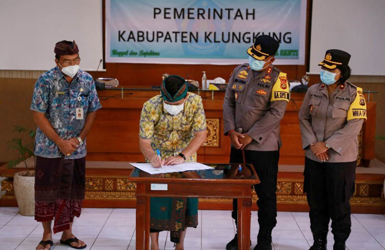 Percepatan Proses Penataan Kawasan Nusa Penida Pemkab Dan Polres