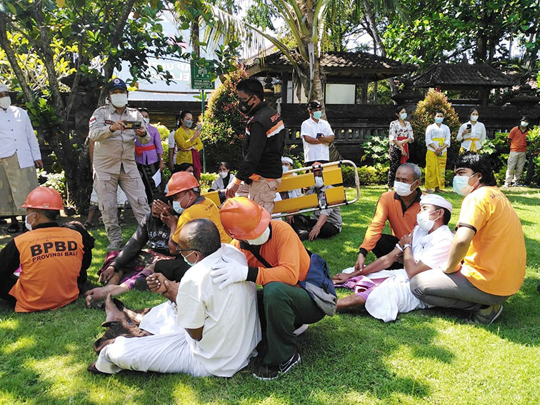 BPBD Bali Uji Standar Operasi Prosedur Peringatan Dini Gempa dan ...