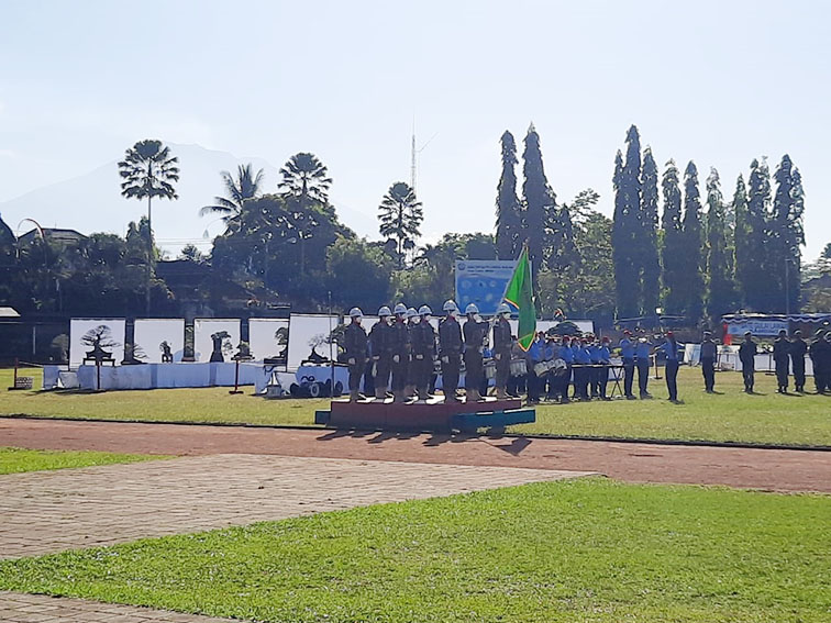 Peringati HUT ke-817, Warna Panji Kabupaten Bangli Kembali Hijau Muda ...