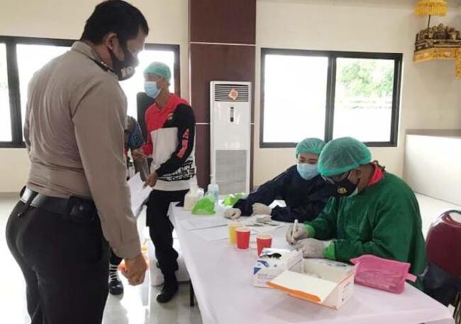 25 Personel Polres Klungkung Dites Urine - PATROLIPOST 25 Personel Polres Klungkung Dites Urine - PATROLIPOST