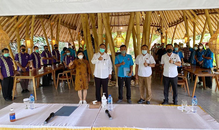 Pariwisata Dibuka, Dir Intelkam Polda Bali dan Serikat Pekerja Gelar ...