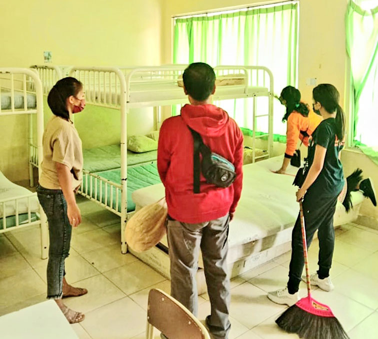 Angka Covid-19 Terus Naik, Ruang Isoter Undiksha dan Kompi C Penuh ...