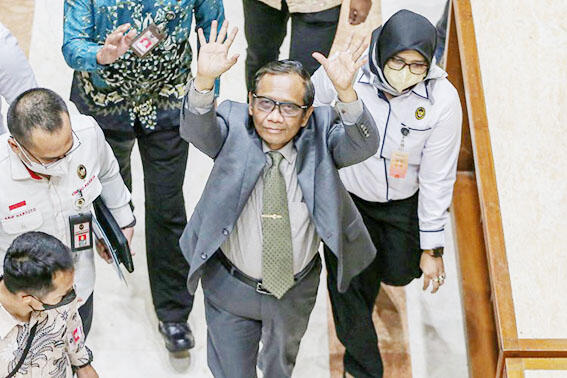 Mahfud Dicecar Motif Pembunuhan Sambo, Komisi III DPR Minta Kapolri Listyo Sigit Dinonaktifkan ...