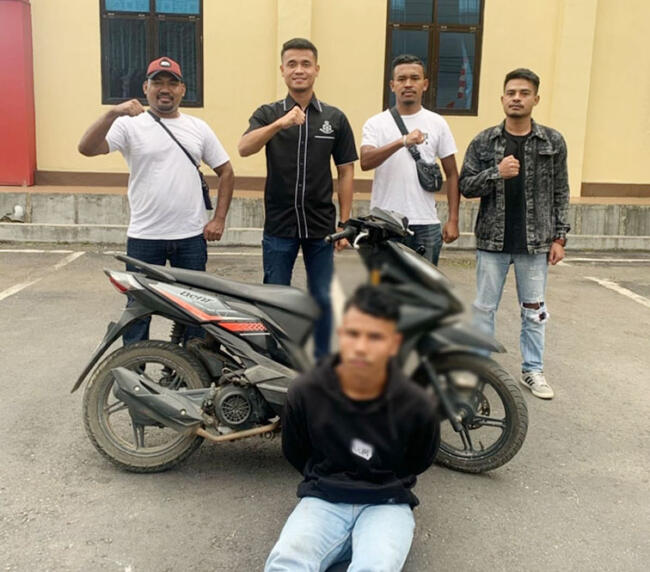 Gunakan Kunci Palsu, 1 Unit Honda Beat Dibawa Kabur Pencuri ke Borong ...