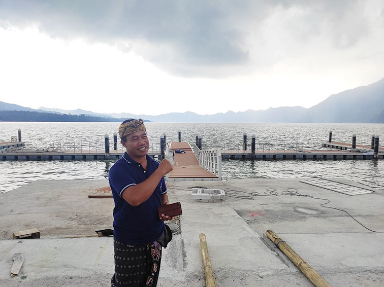 Dermaga Apung Kedisan Danau Batur Segera Dioperasikan - PATROLIPOST