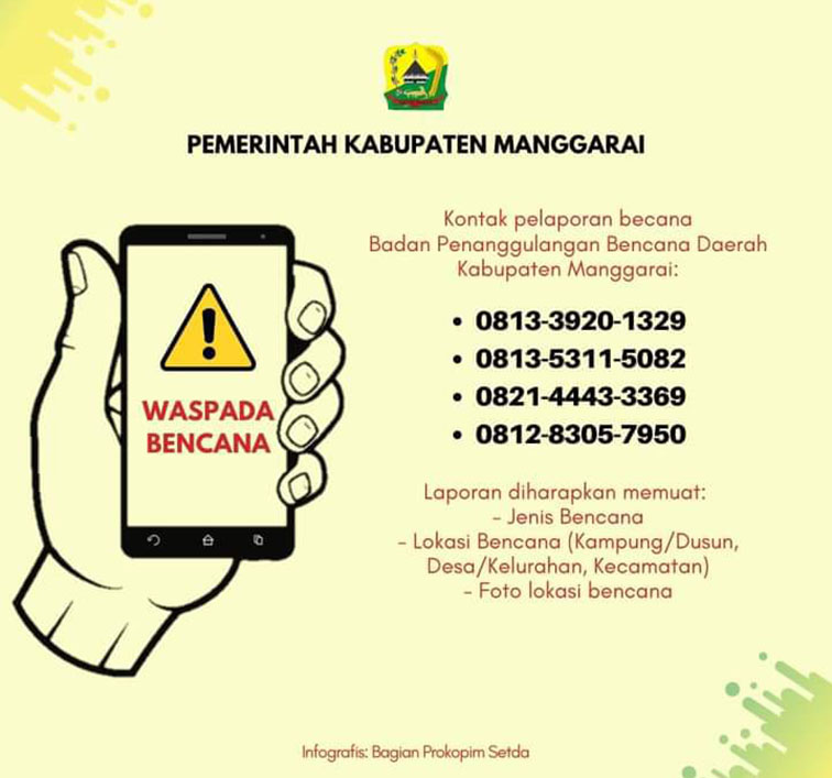 Bpbd Manggarai Imbau Masyarakat Waspada Bencana Alam Patrolipost