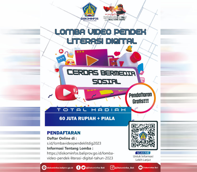 Diskominfos Bali Gelar Lomba Video Pendek Literasi - PATROLIPOST