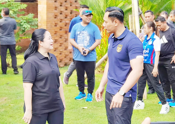 Pertemuan AHY-Puan, Dinamika Pemilu 2024 Damai Gembira - PATROLIPOST Pertemuan AHY-Puan, Dinamika Pemilu 2024 Damai Gembira - PATROLIPOST