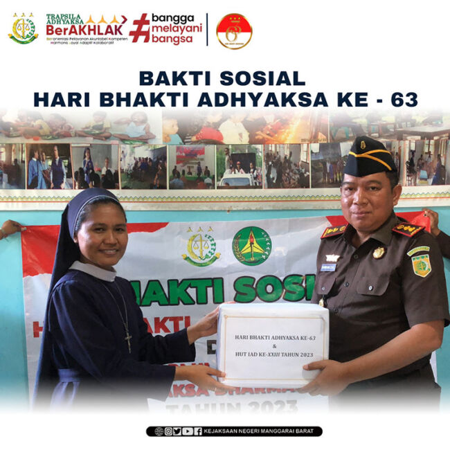 Peringati Hari Bhakti Adhyaksa ke-63, Kejari Mabar Gelar Bhakti Sosial ... Peringati Hari Bhakti Adhyaksa ke-63, Kejari Mabar Gelar Bhakti Sosial ...