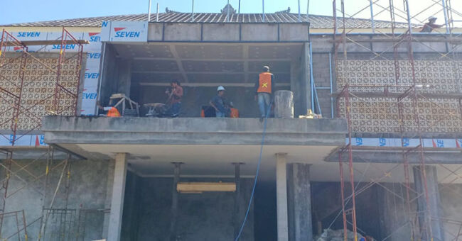 Progres Pembangunan Gedung PLUT Bangli Baru Capai 76 Persen - PATROLIPOST