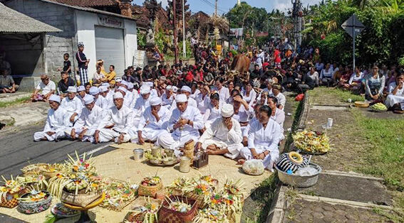 Tradisi Mejaga Jaga di Desa Adat Besang Kawan Tohjiwa Tetap Eksis ...