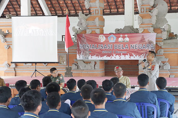 Kapolres Klungkung Sosialisasi Bela Negara di SMAN 1 Dawan: Bentuk ...