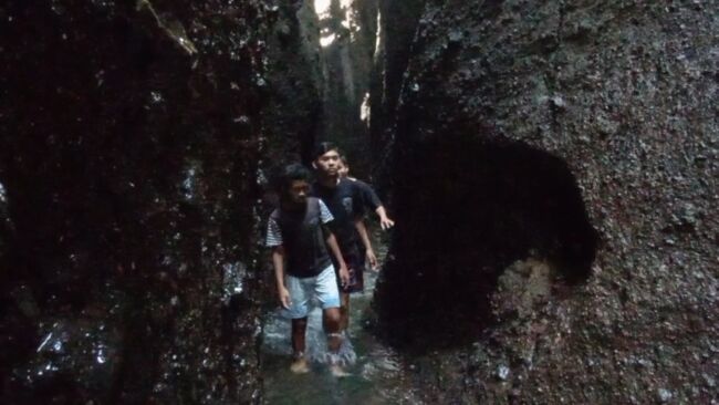 Hiden Canyon Grudugan Waterfall Objek Wisata Baru di Bangli - PATROLIPOST