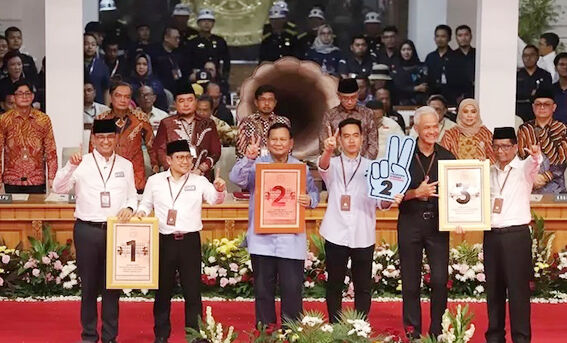 Anies-Muhaimin Nomor 1, Prabowo-Gibran Nomor 2, Ganjar-Mahfud Nomor 3 - PATROLIPOST