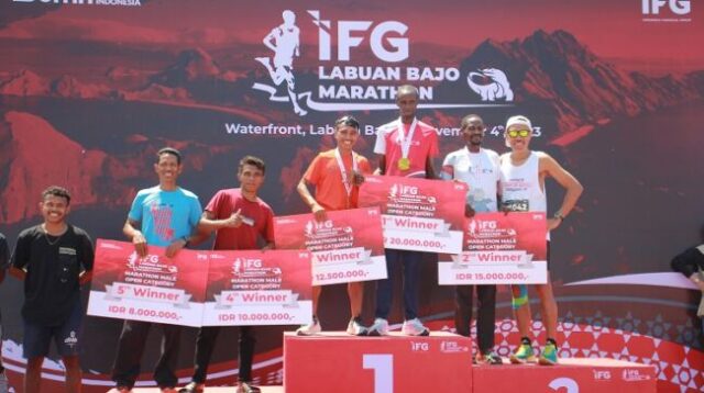 Pelari Kenya Dominasi IFG Labuan Bajo Marathon 2023 - PATROLIPOST
