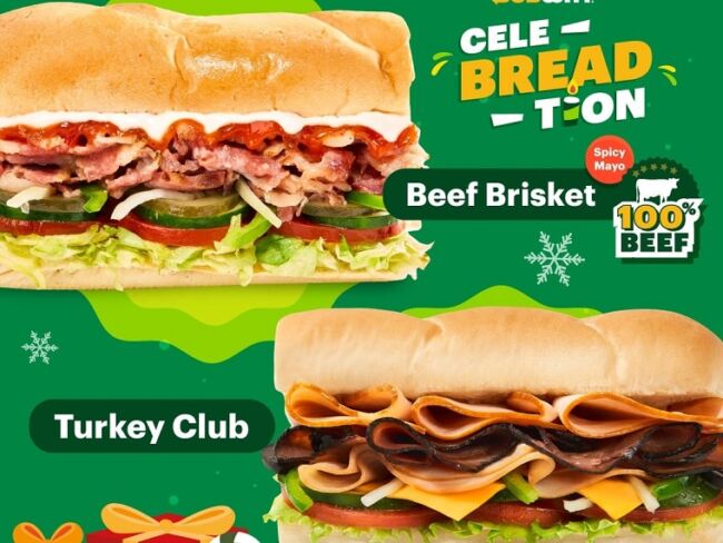 Meriahkan Akhir Tahun, Subway Kenalkan Menu Baru Beef Brisket dan ...