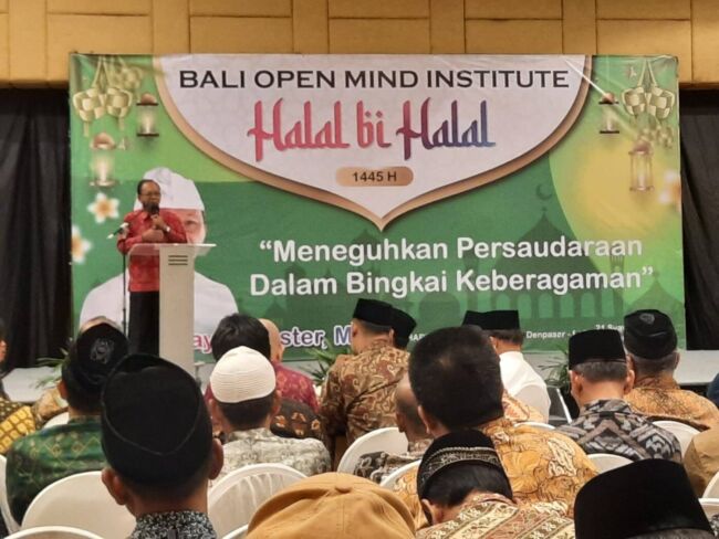 Halal Bihalal, Wayan Koster Minta Umat Jaga Persaudaraan dan Keberagaman Antarumat Beragama di ...